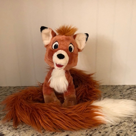 Disney | Toys | Nwt Official Disney Parks Tod Plush Toy From The Fox ...